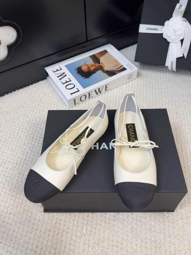 Genuine Chanel Flat Shoes
