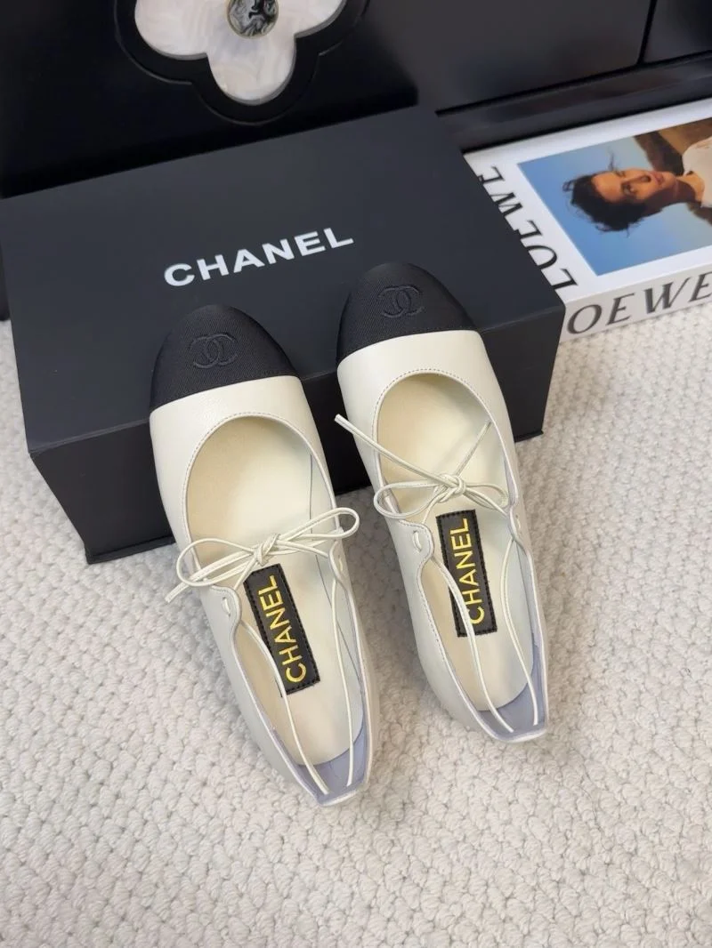 Genuine Chanel Flat Shoes