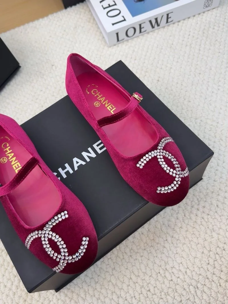 Genuine Chanel Flat Shoes