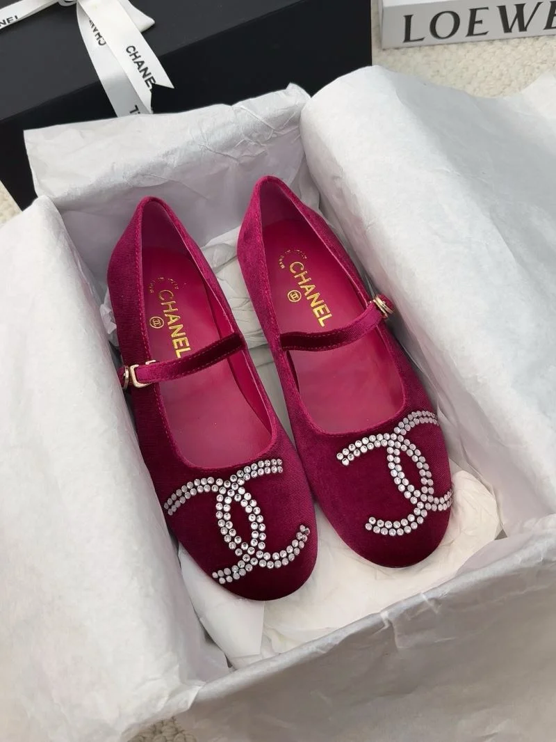Genuine Chanel Flat Shoes