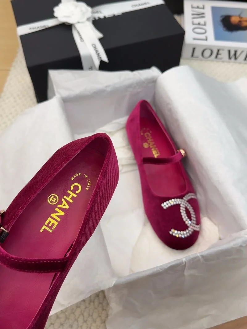 Genuine Chanel Flat Shoes