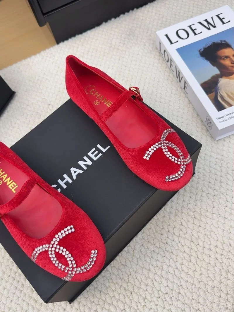 Official Chanel Flat Shoes