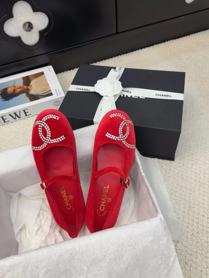 Official Chanel Flat Shoes
