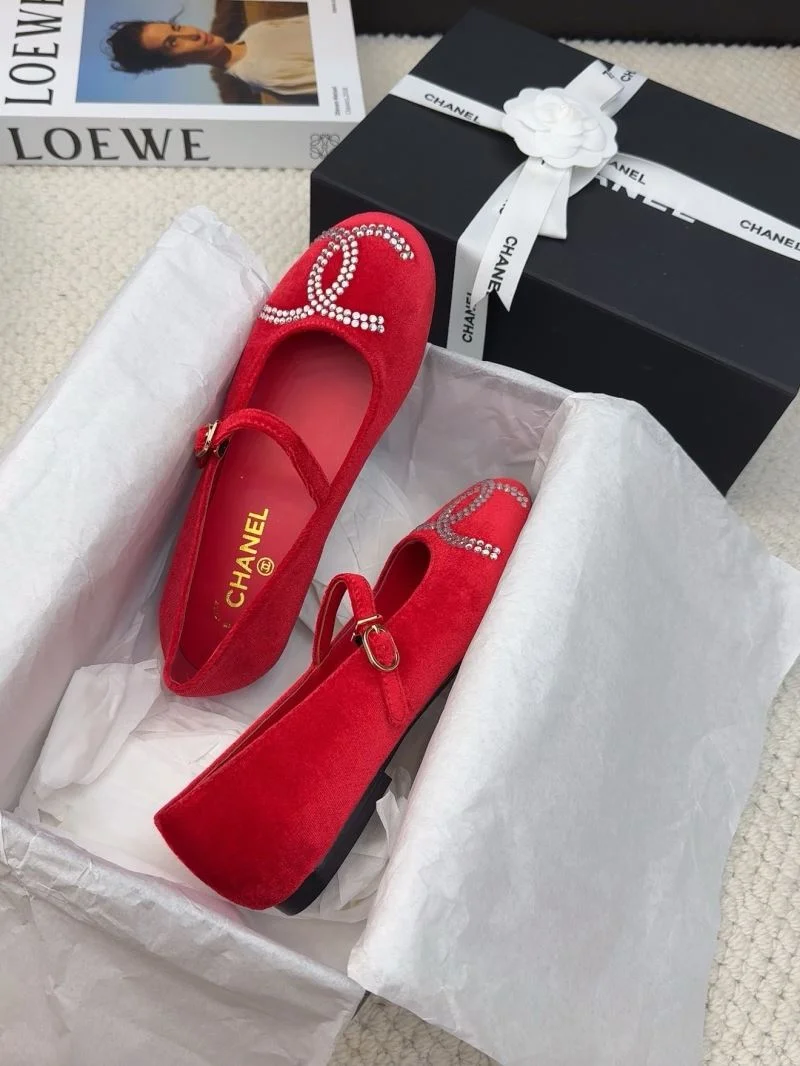 Official Chanel Flat Shoes