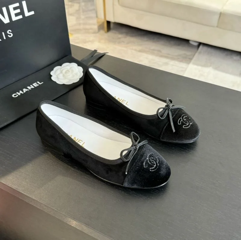 Brand-original Chanel Flat Shoes