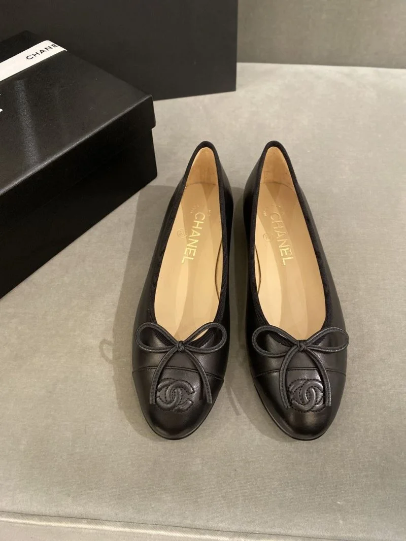 Real Chanel Flat Shoes
