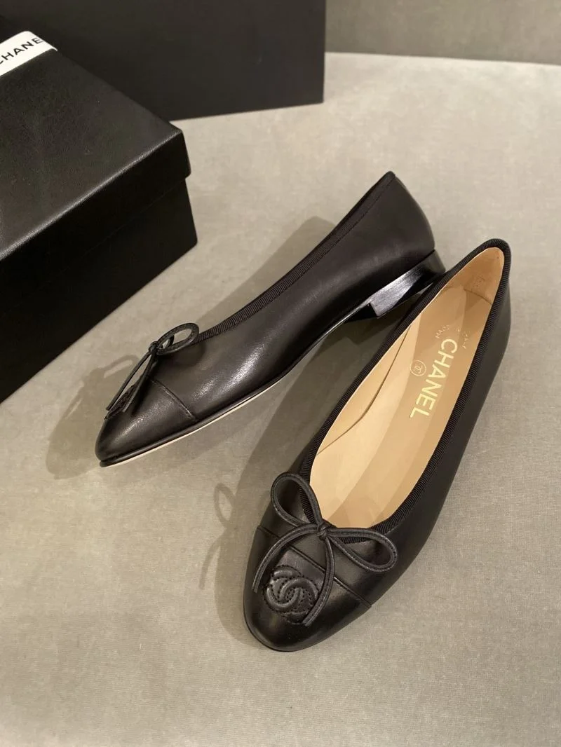 Real Chanel Flat Shoes