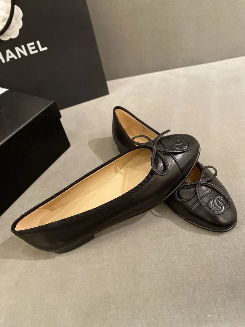 Real Chanel Flat Shoes