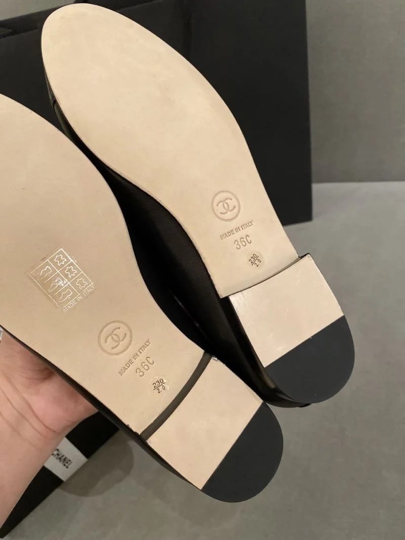 Real Chanel Flat Shoes