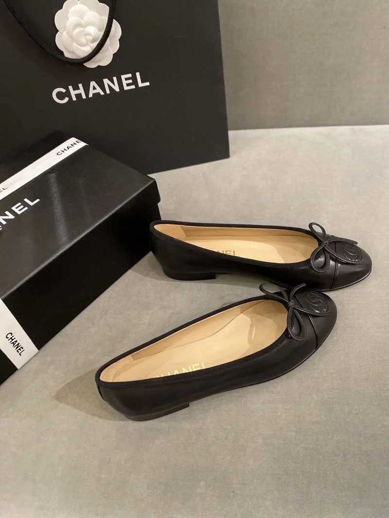 Real Chanel Flat Shoes