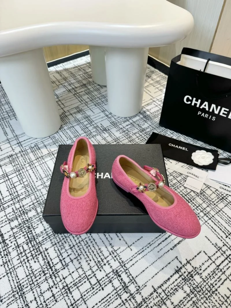 Precise copy Chanel Flat Shoes