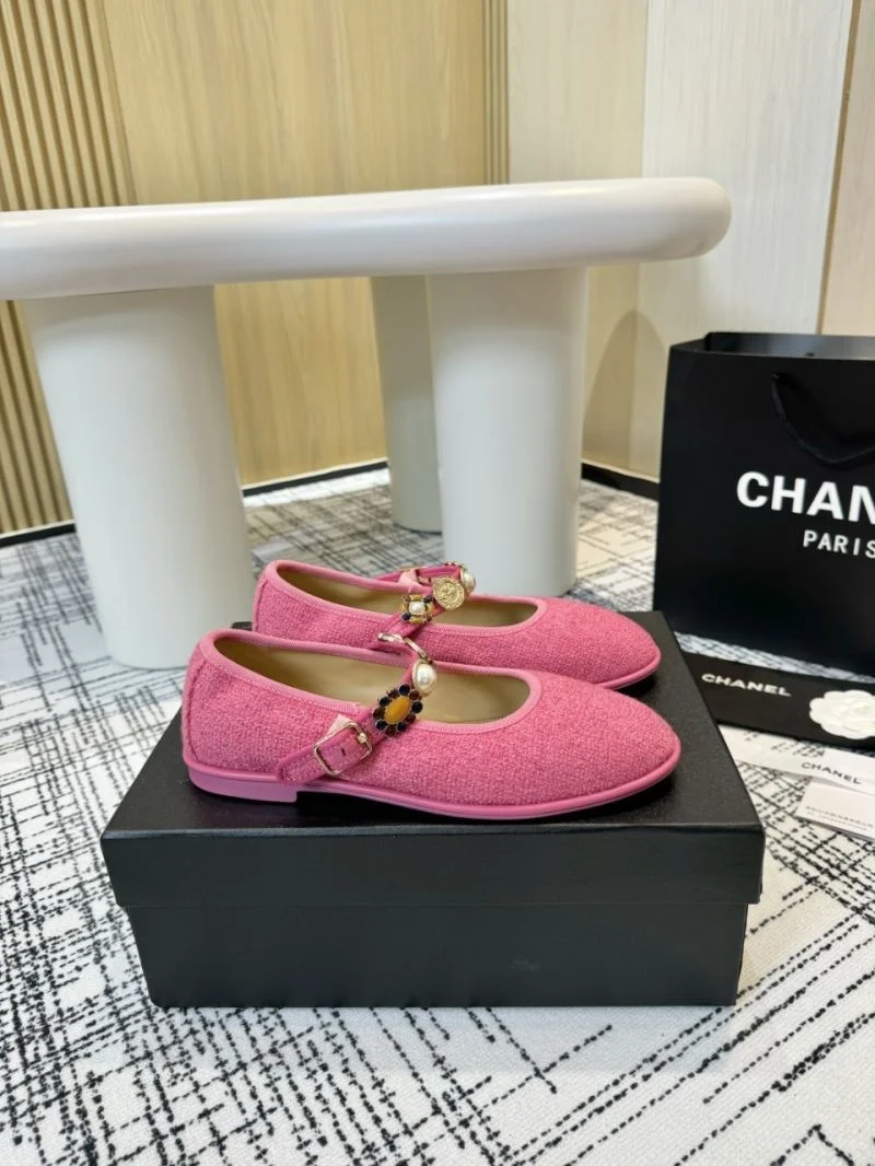 Precise copy Chanel Flat Shoes
