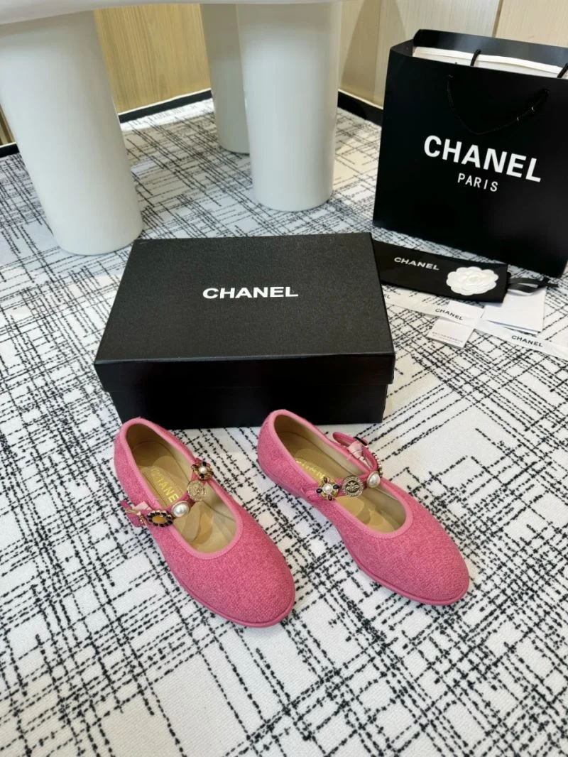 Precise copy Chanel Flat Shoes