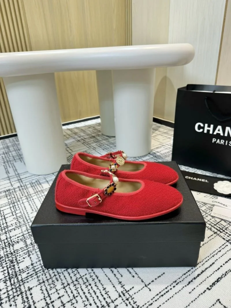 Exact replica Chanel Flat Shoes