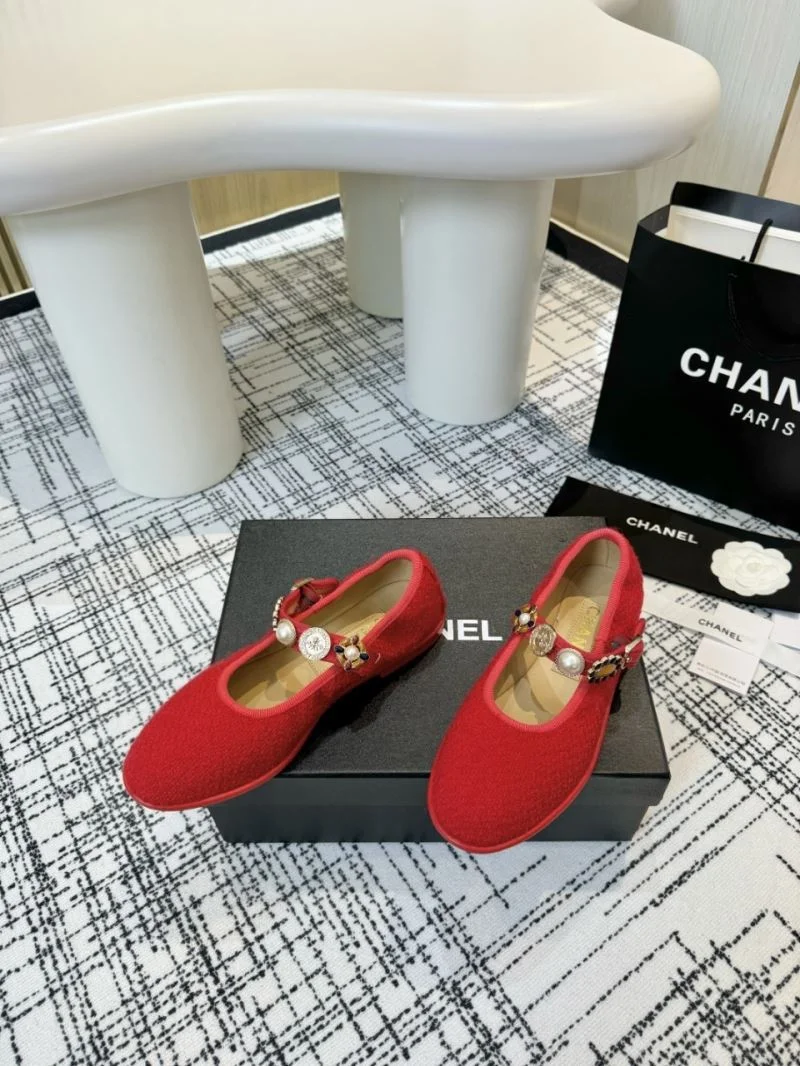 Exact replica Chanel Flat Shoes