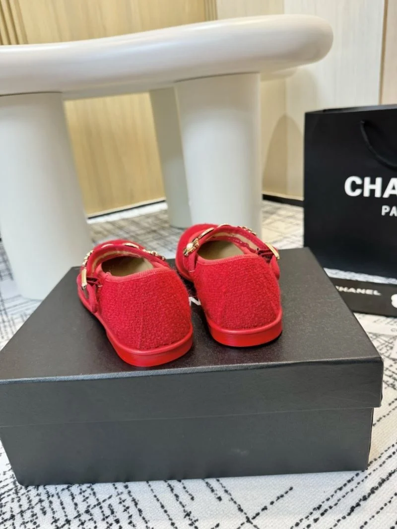 Exact replica Chanel Flat Shoes