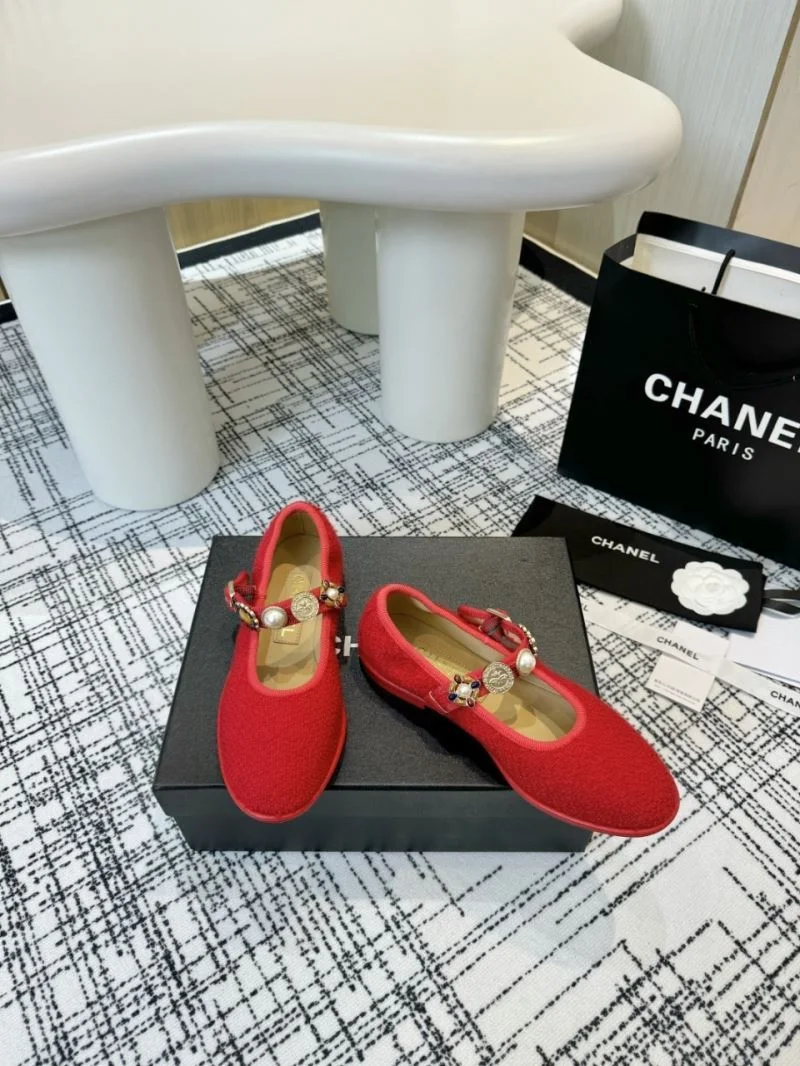 Exact replica Chanel Flat Shoes