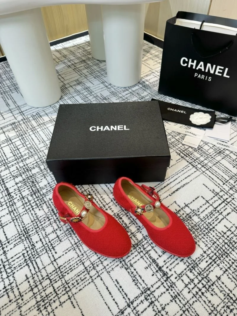 Exact replica Chanel Flat Shoes