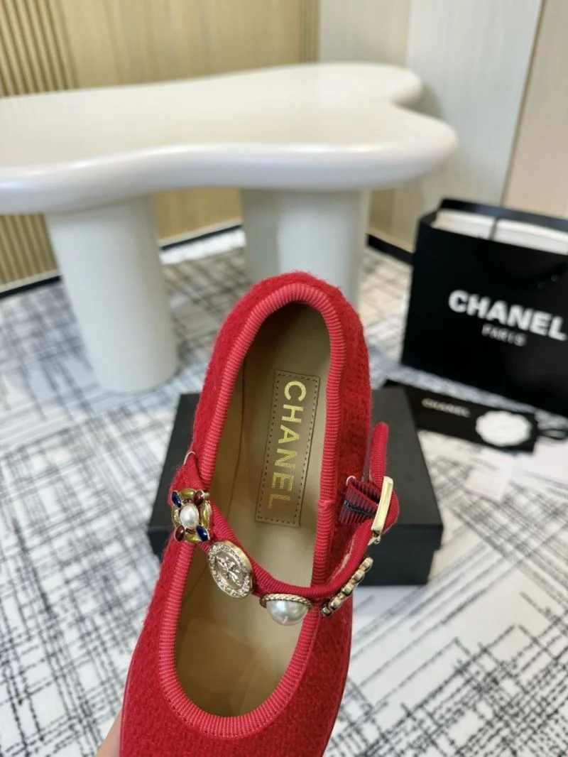 Exact replica Chanel Flat Shoes