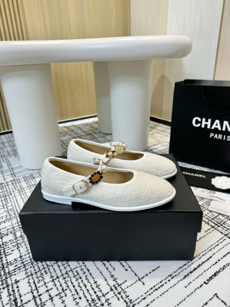 Precise copy Chanel Flat Shoes