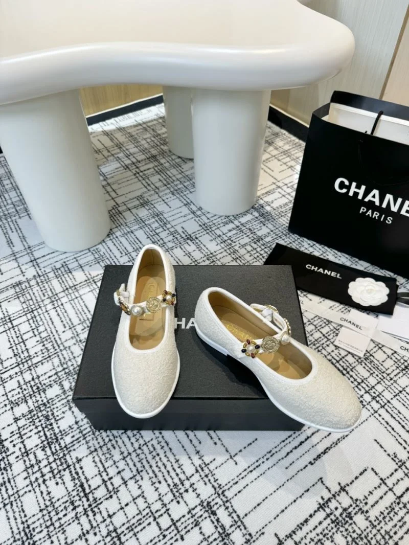 Precise copy Chanel Flat Shoes
