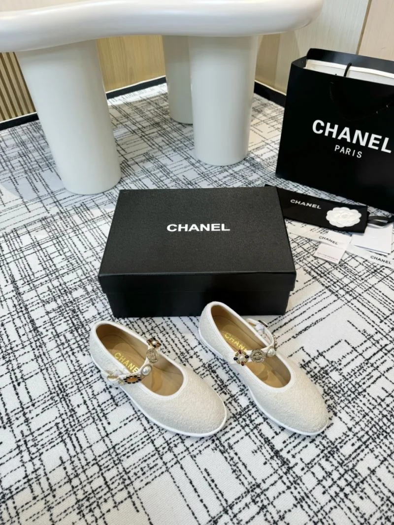 Precise copy Chanel Flat Shoes