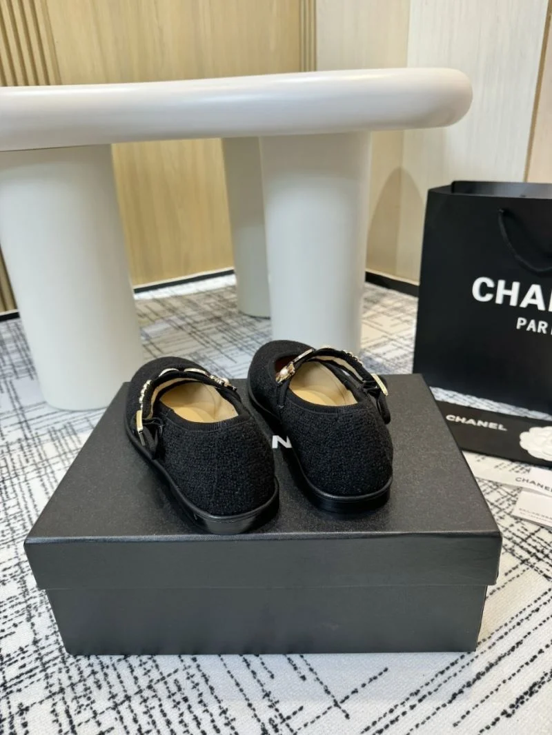 Brand-authenticated Chanel Flat Shoes