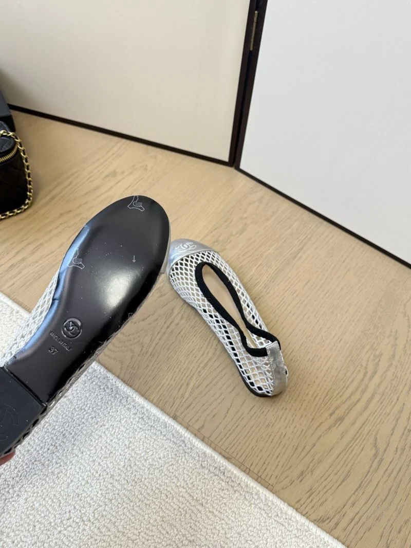 Brand-authenticated Chanel Flat Shoes
