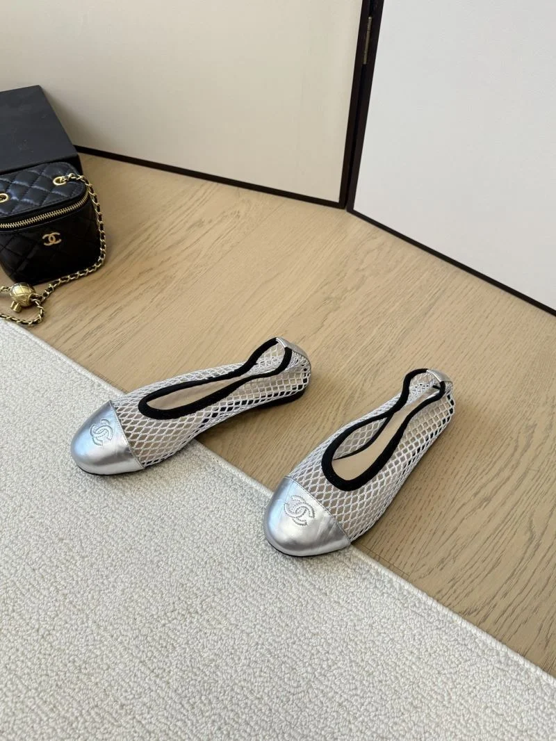 Brand-authenticated Chanel Flat Shoes