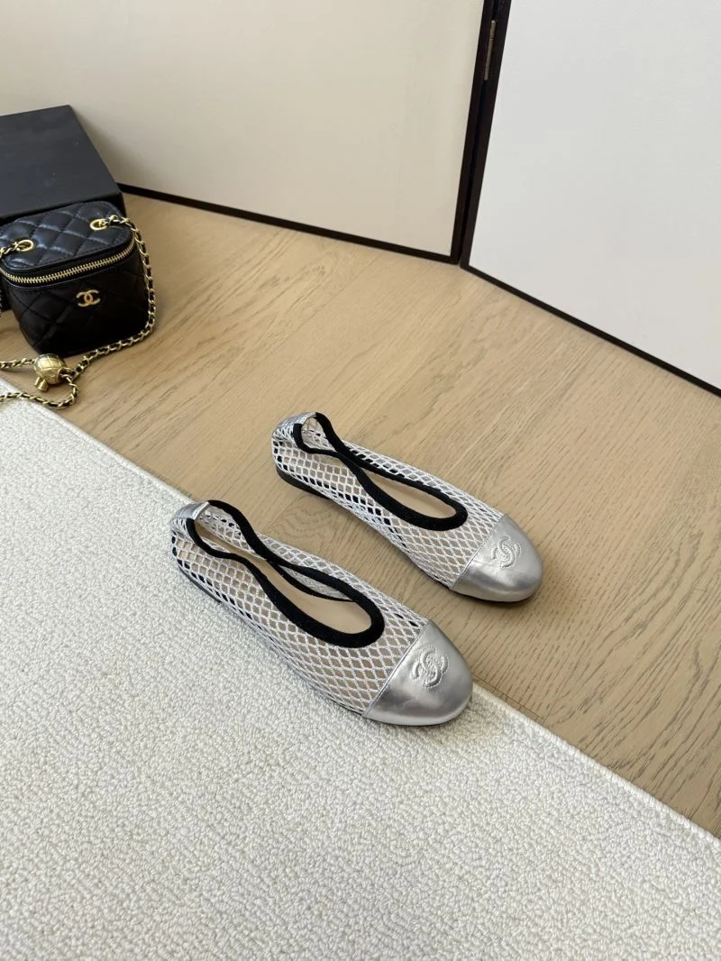 Brand-authenticated Chanel Flat Shoes