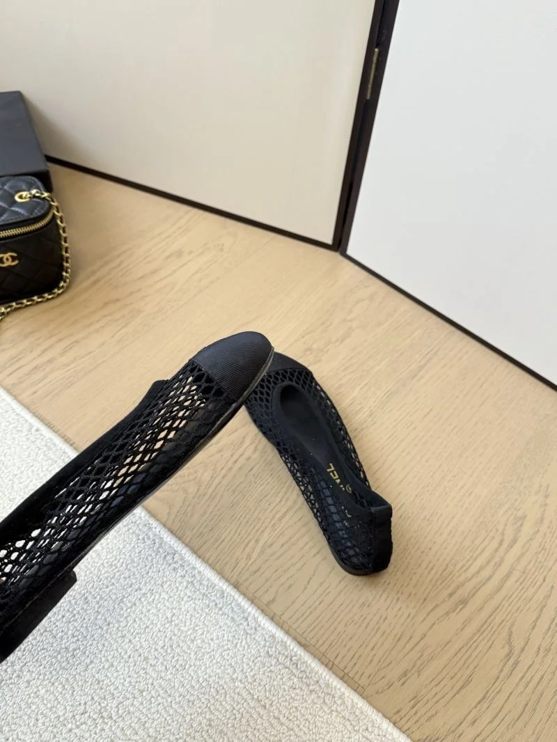 Real Chanel Flat Shoes