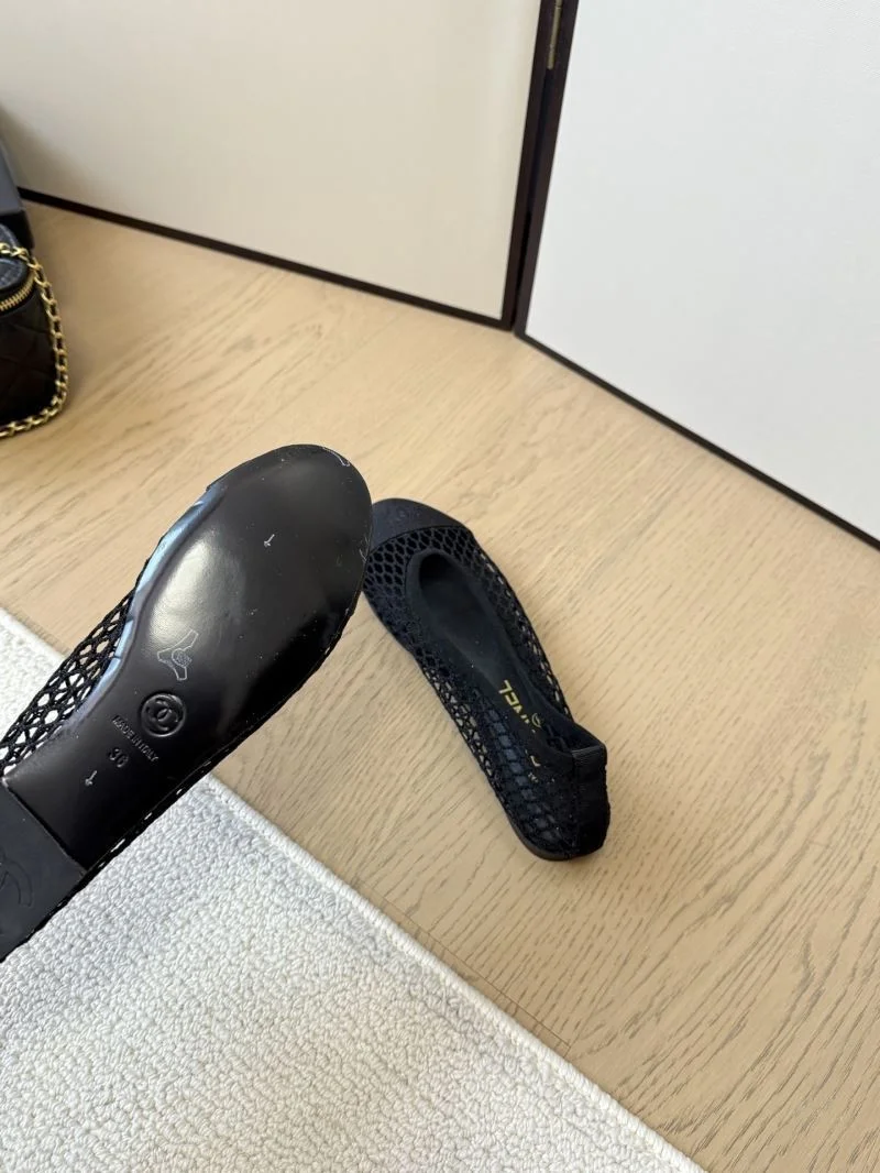 Real Chanel Flat Shoes