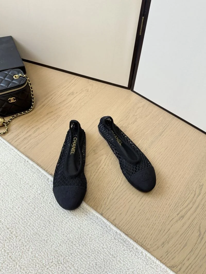 Real Chanel Flat Shoes