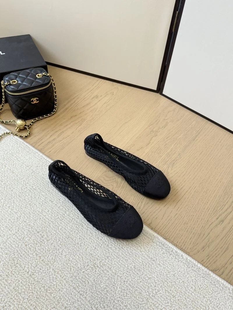 Real Chanel Flat Shoes