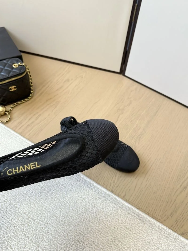 Real Chanel Flat Shoes