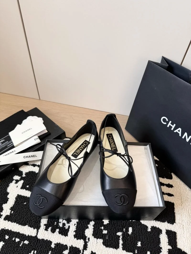 Real Chanel Flat Shoes