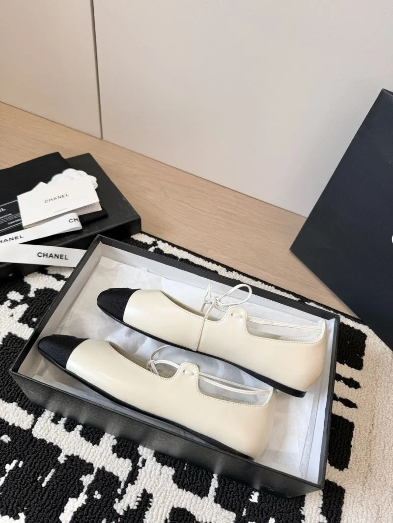 Genuine Chanel Flat Shoes