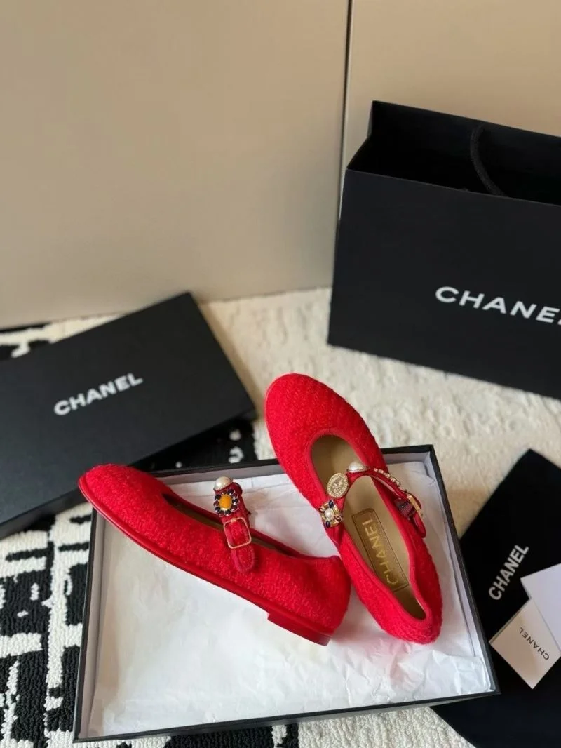 Inexpensive Chanel Flat Shoes