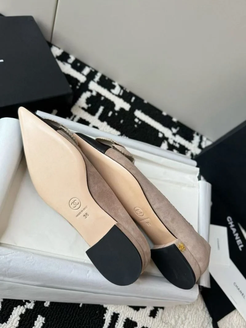 Exact replica Chanel Flat Shoes