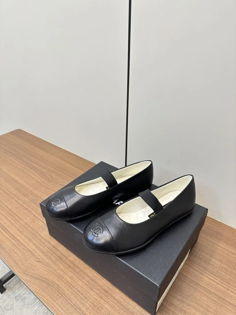 Real Chanel Flat Shoes