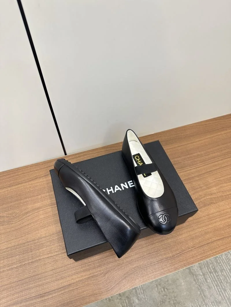 Real Chanel Flat Shoes