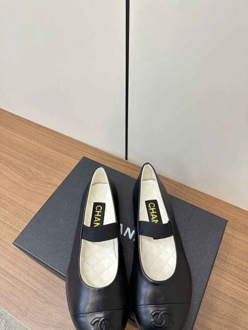 Real Chanel Flat Shoes