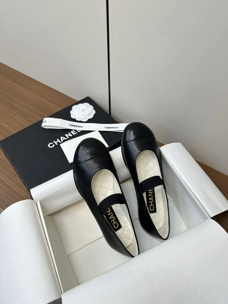 Real Chanel Flat Shoes