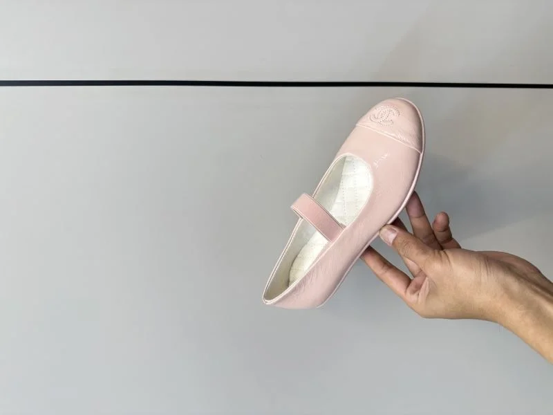 Real Chanel Flat Shoes