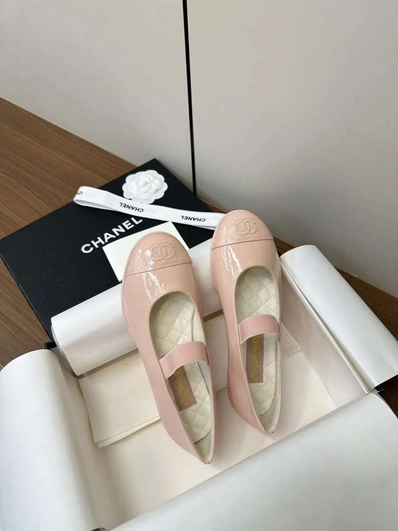 Real Chanel Flat Shoes