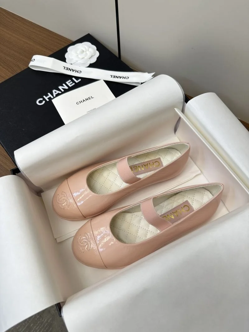 Real Chanel Flat Shoes