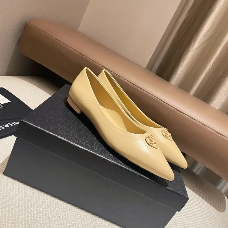 Brand-authenticated Chanel Flat Shoes