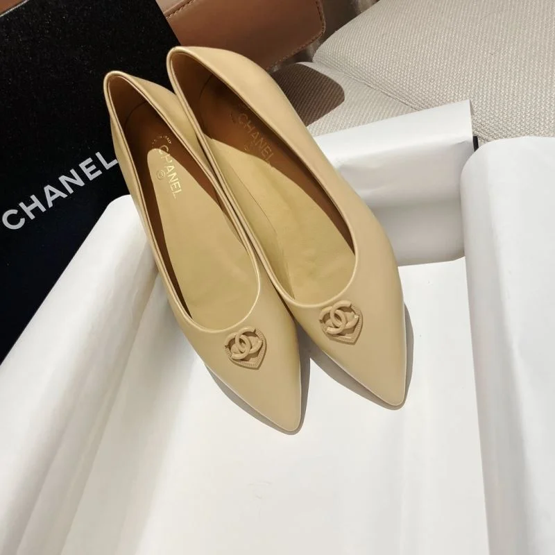 Brand-authenticated Chanel Flat Shoes