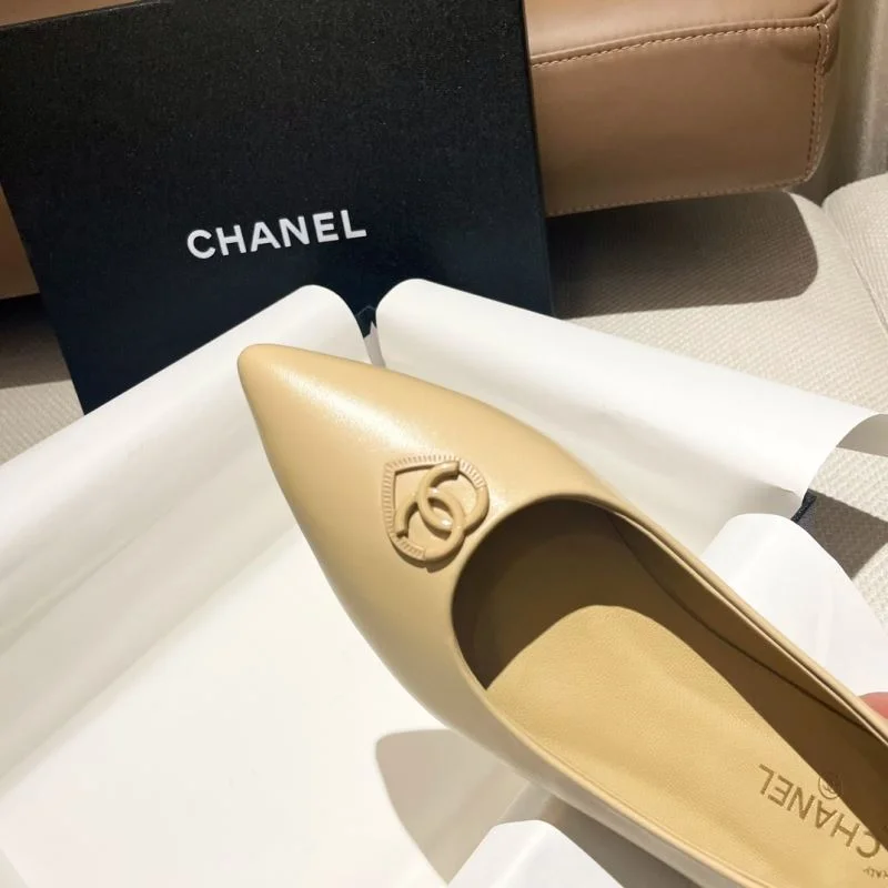 Brand-authenticated Chanel Flat Shoes