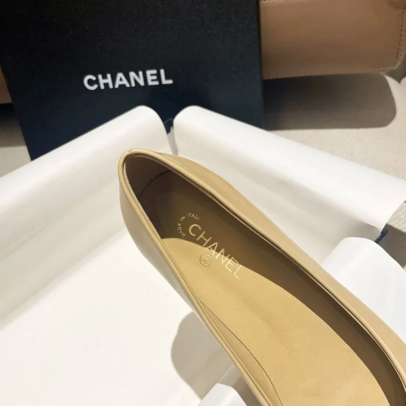 Brand-authenticated Chanel Flat Shoes